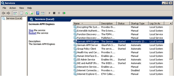 Engine Configuration