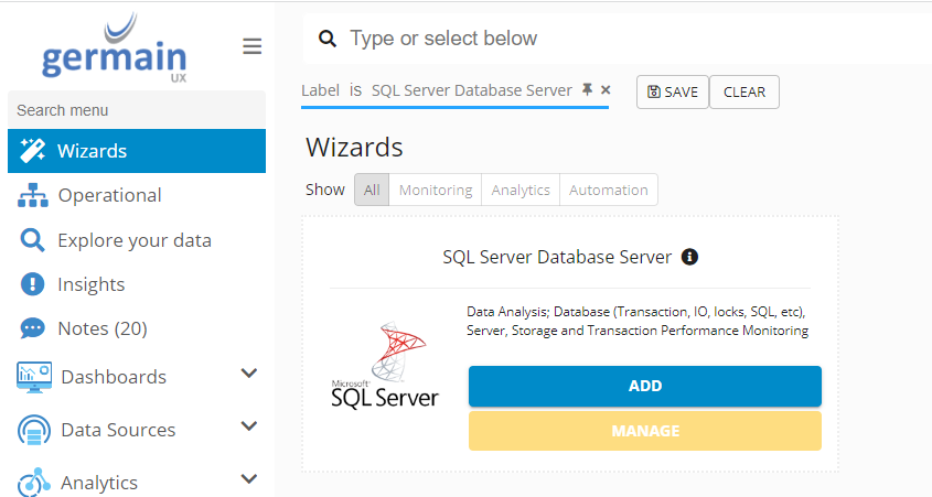 Microsoft SQL Server Monitoring