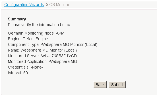 Websphere MQ Monitoring