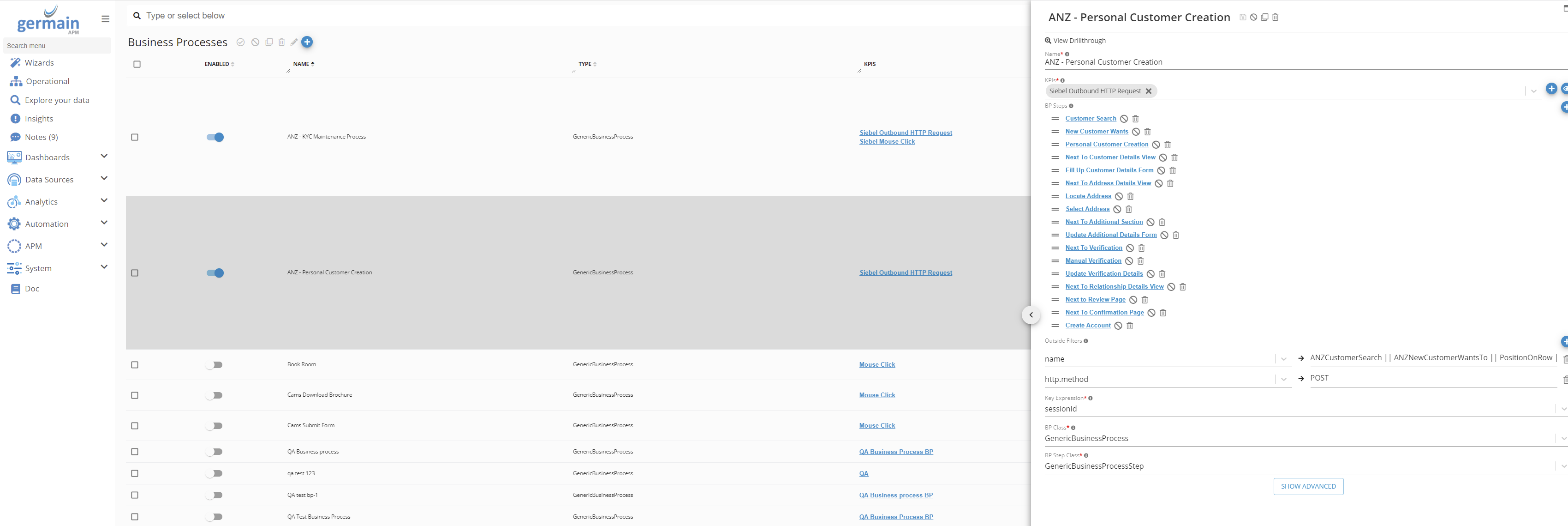 Monitoring & Analytics - KYC/Know Your Customer Process