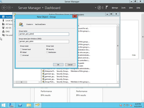 Windows Active Directory User Management